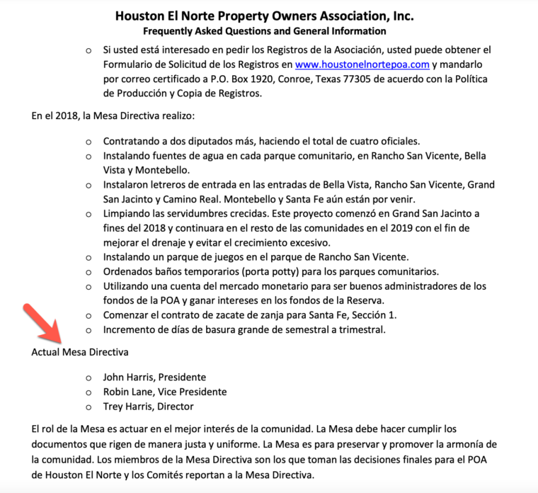 Colony Ridge: Who is Responsible for Running It? Terrenos Houston Demanda